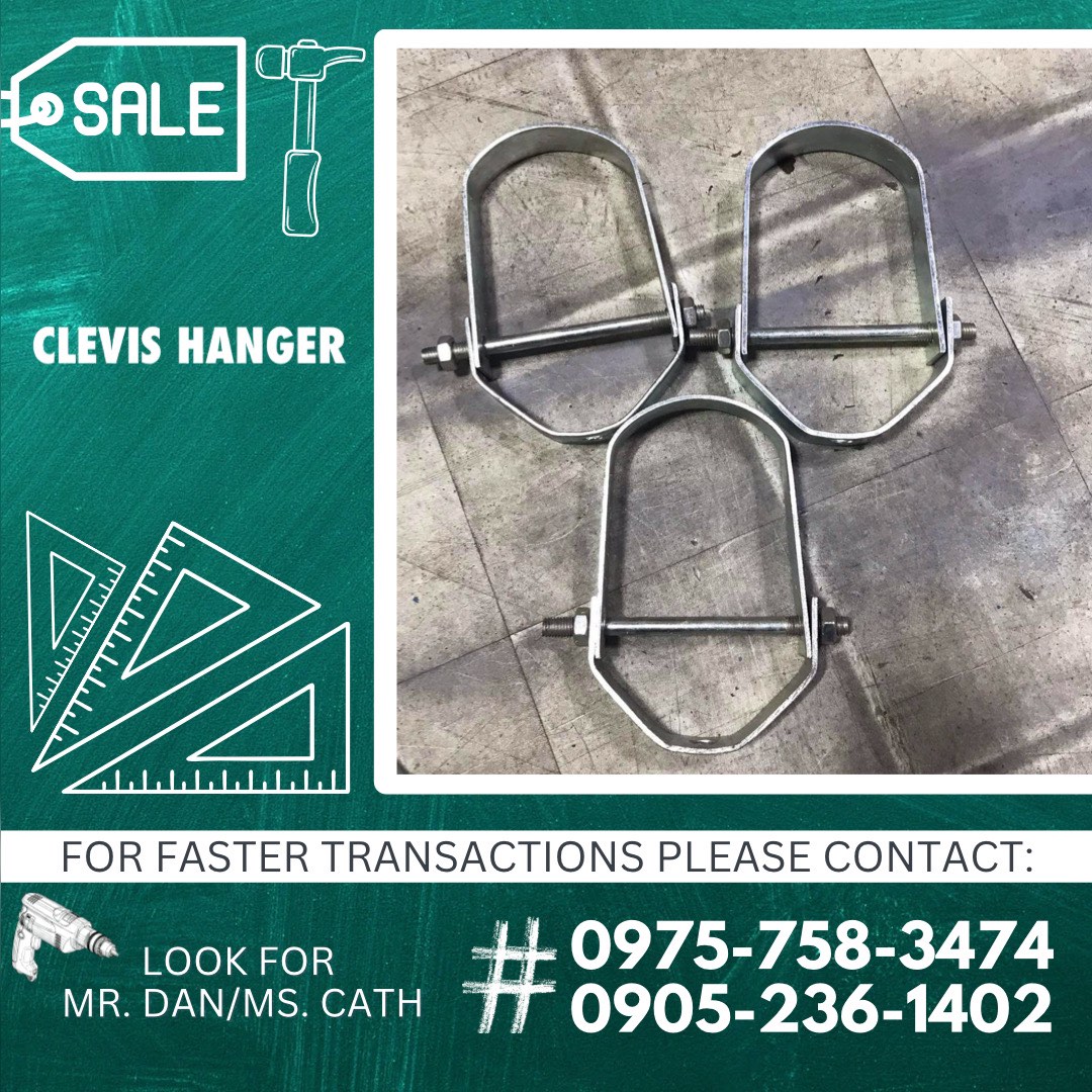Clevis Hanger, Commercial & Industrial, Construction Tools & Equipment on Carousell