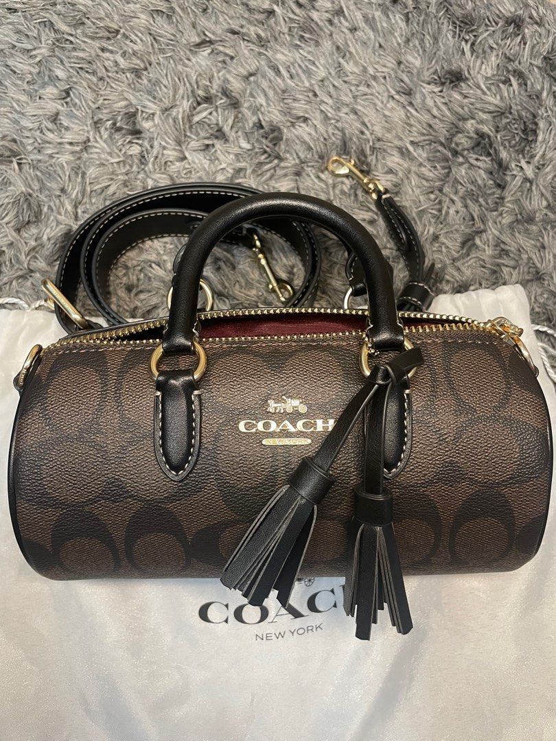 Coach Lacey Signature Canvas, Women's Fashion, Bags & Wallets, Cross ...