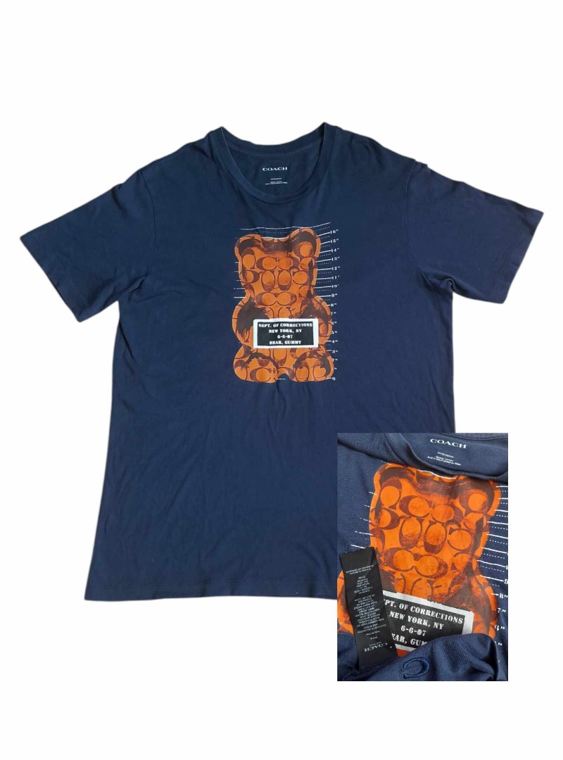 Coach NY x Vandal Gummy Tee, Men's Fashion, Tops & Sets, Tshirts & Polo ...