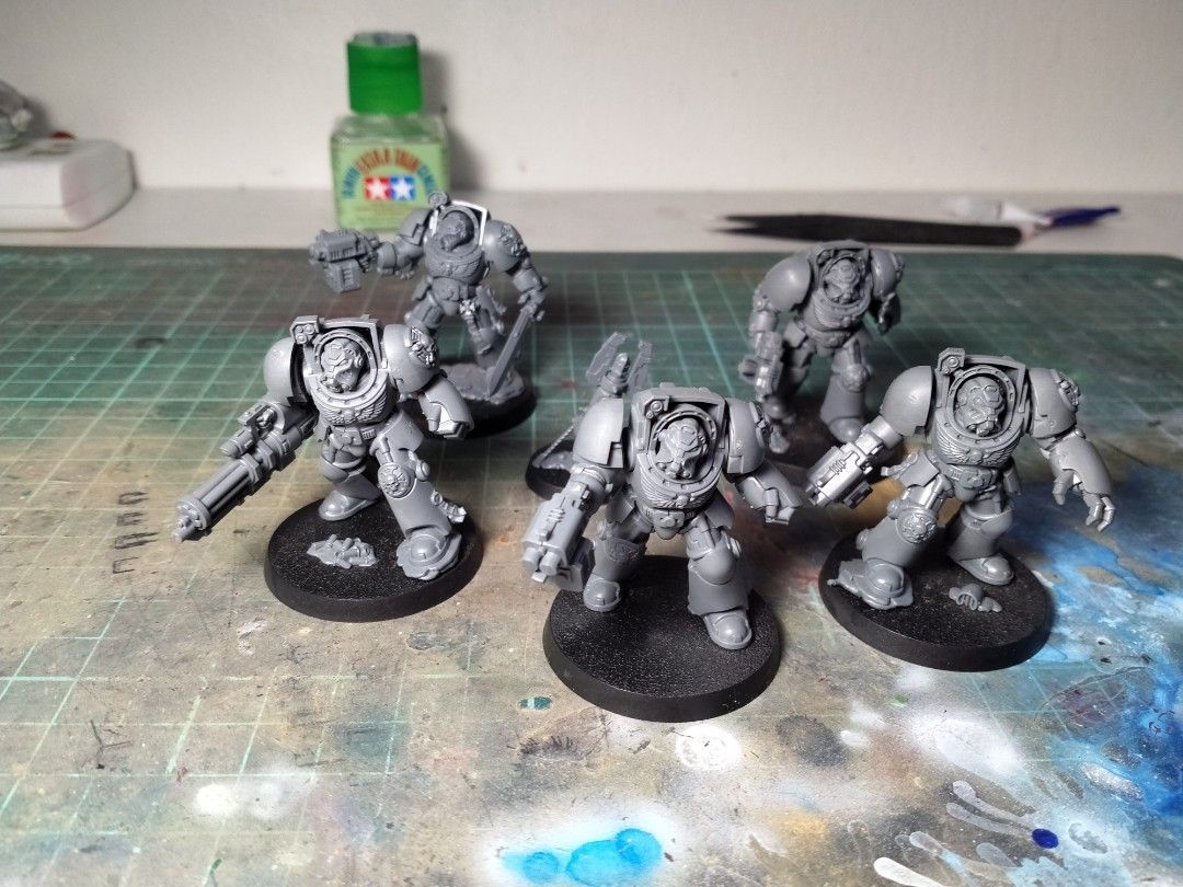 (COMMISSION PAINT) Warhammer 40k terminator squad, Hobbies & Toys, Toys ...