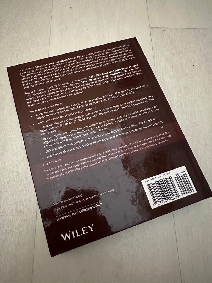 Data Structures And Algorithms In Python Hobbies And Toys Books And Magazines Textbooks On Carousell