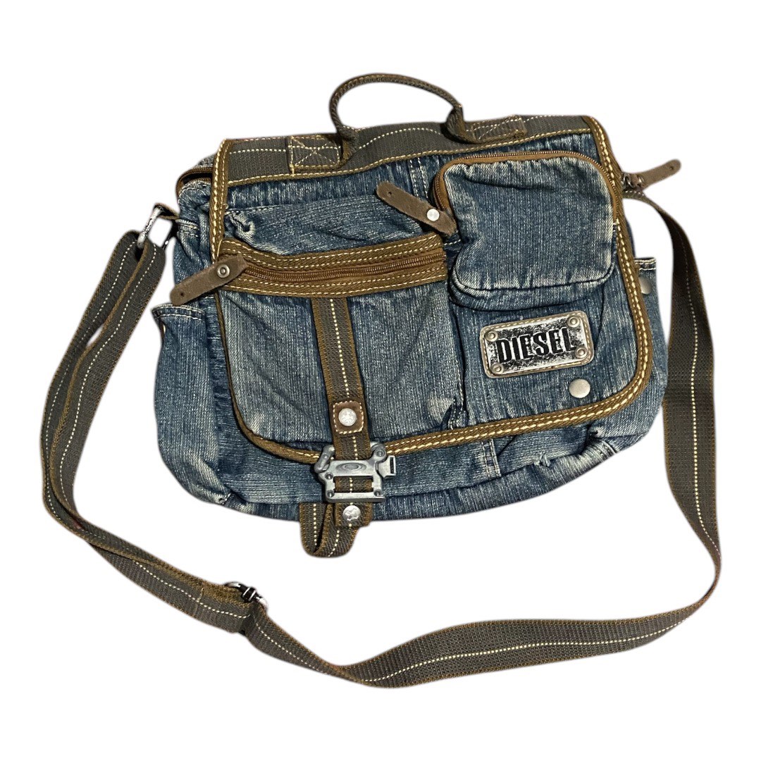 Diesel Denim Bag, Men's Fashion, Bags, Sling Bags on Carousell