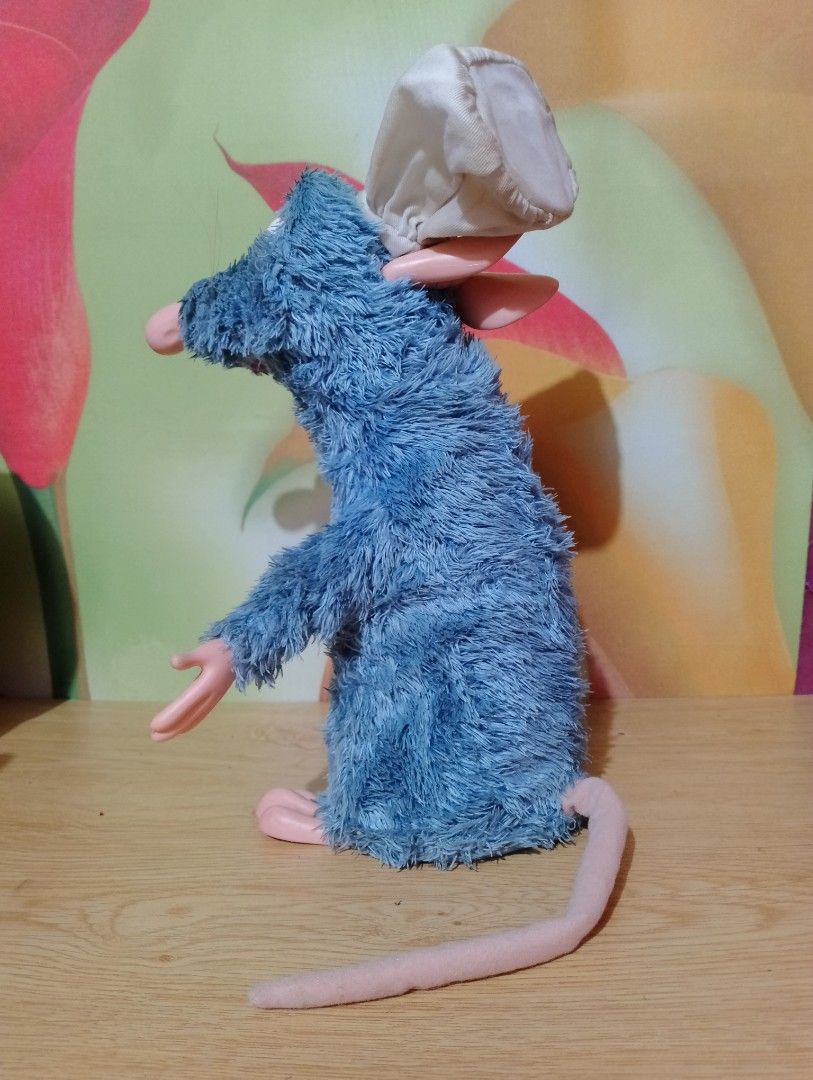 Disney Pixar Talking Ratatouille Little Chef Remy Plush Toy, Hobbies ...