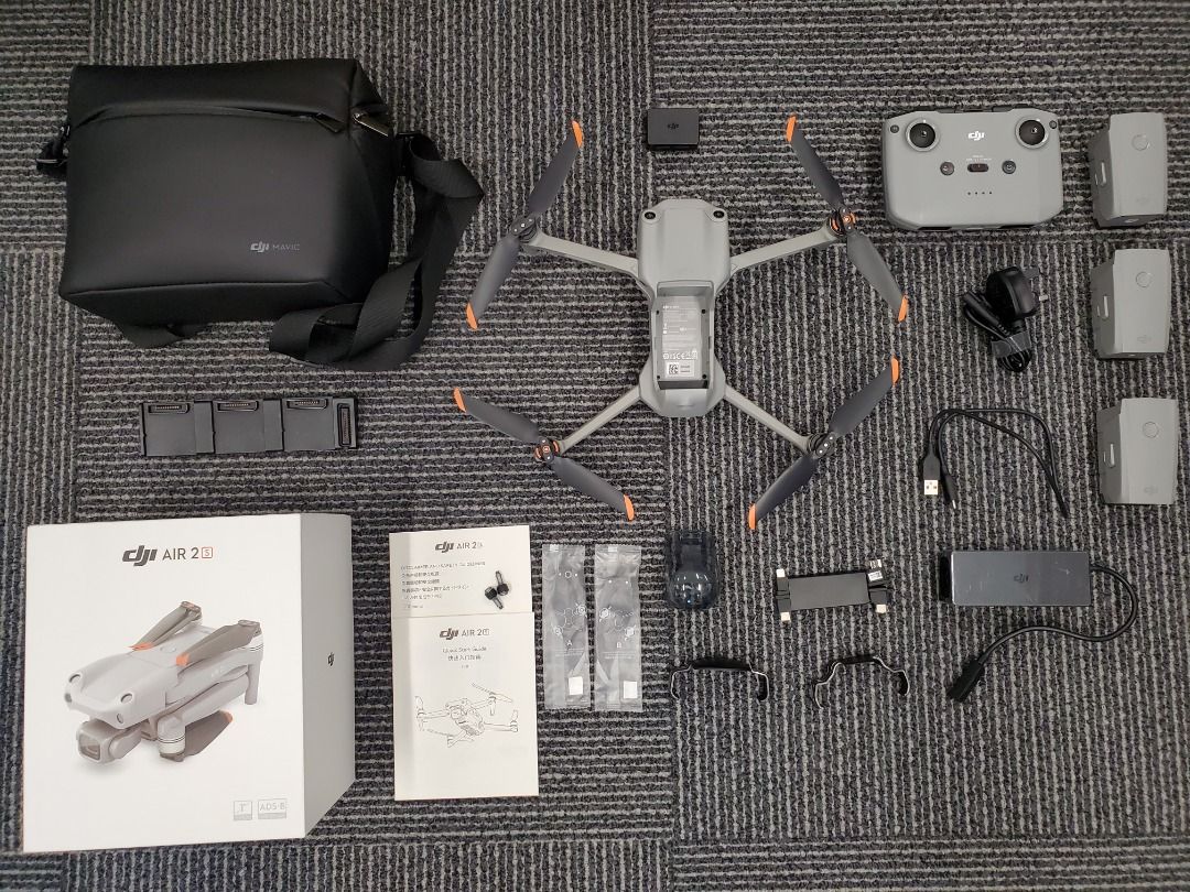 原裝香港行貨 港版 DJI Air 2s 大疆 Air2S Fly more combo Camera Drone 航拍機 空拍機 無人機 UAV SUA 少飛 90% New 100% ...