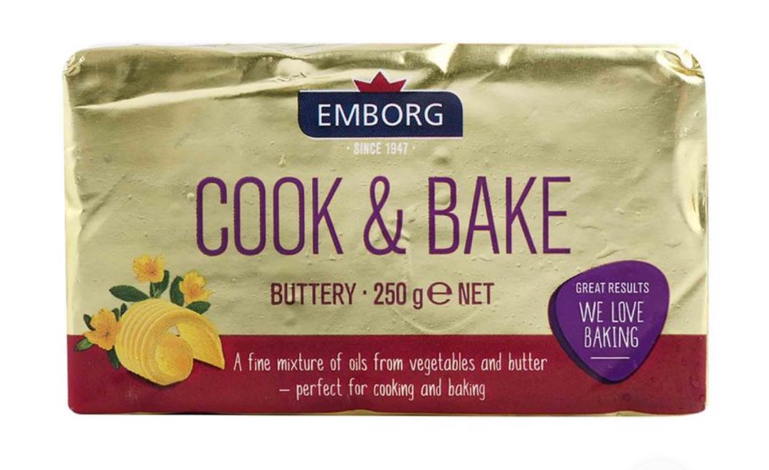 EMBORG COOK AND BAKE BUTTERY 250G, Food & Drinks, Homemade Bakes on ...