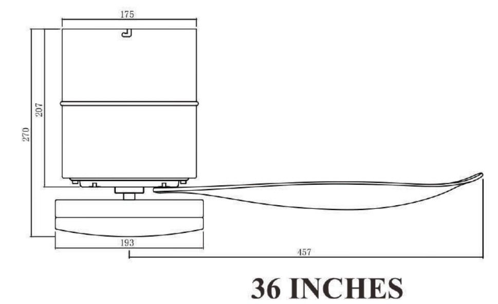 *Climate Voucher* Falcon New Bestar Hugger DC Ceiling Smart fan with ...