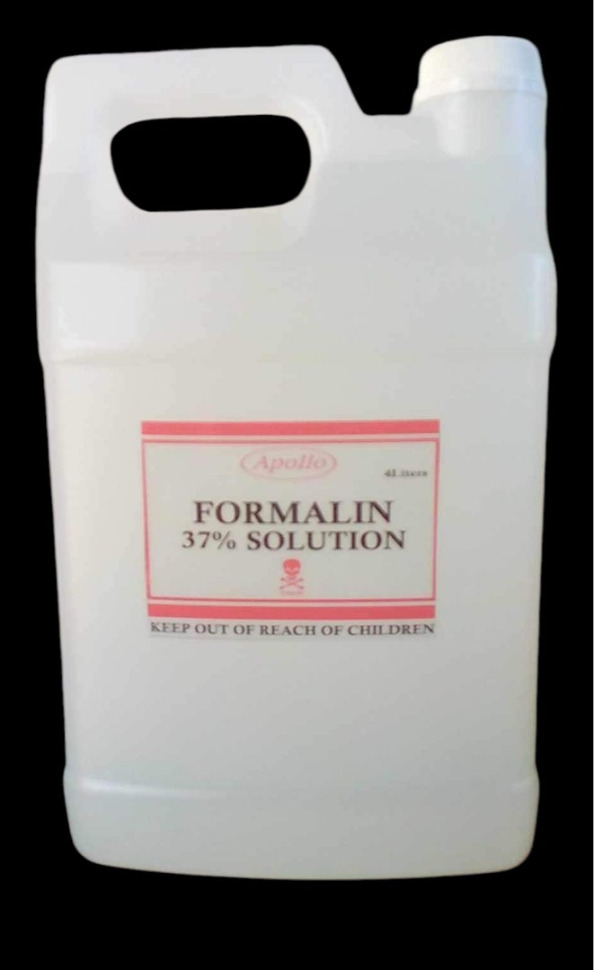 Formalin (formaldehyde) 37% solution 4L per gallon, Commercial ...