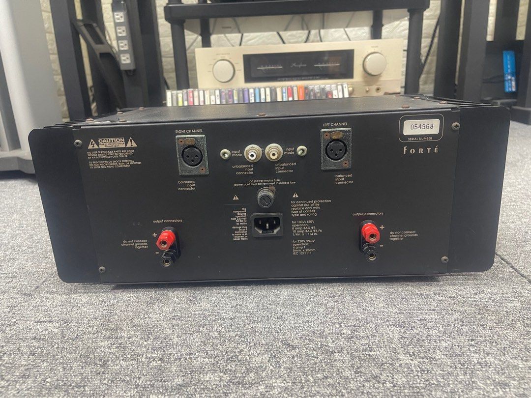 Forte Audio/福特Model 4甲類後級功放, 音響器材, Soundbar、揚聲器、藍牙喇叭、耳擴 - Carousell