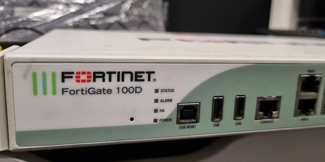 FORTINET FORTIGATE 100D, Elektronik, Lainnya di Carousell