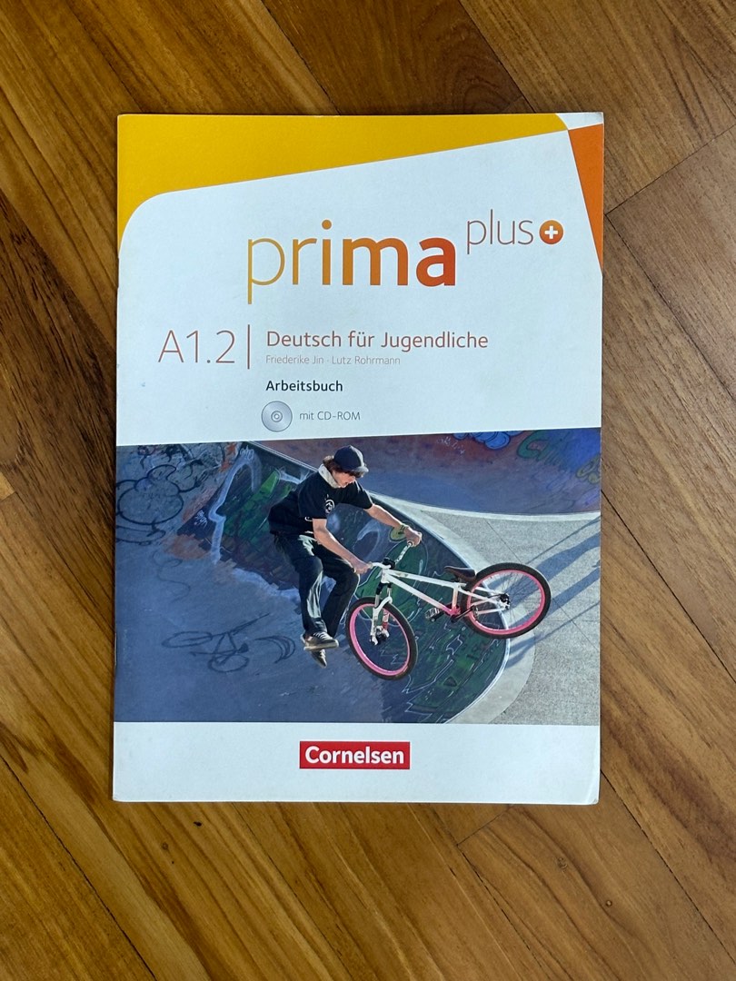 GERMAN SECONDARY 1 A1.2 TEXTBOOK PRIMA PLUS on Carousell