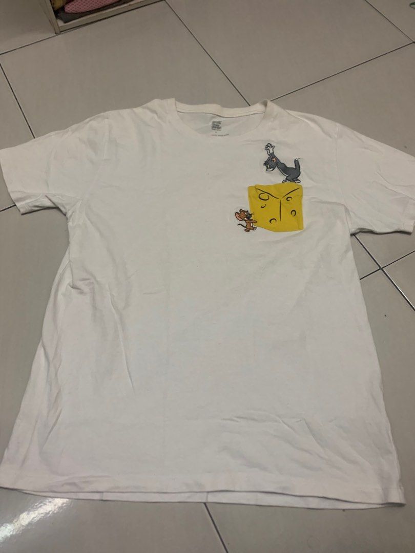 Graniph Tom And Jerry, Men's Fashion, Tops & Sets, Tshirts & Polo Shirts on Carousell