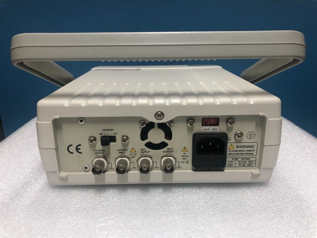 GW Instek GFG-8255A 5MHz Function Generator with Ext. Counter, Sweep, AM/FM, Computers & Tech ...