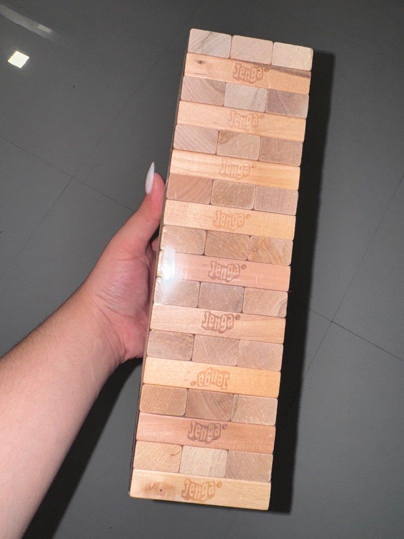 Hasbro Jenga Blocks, Hobbies & Toys, Toys & Games on Carousell