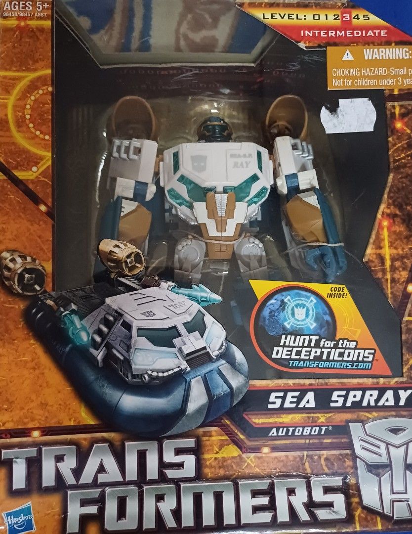 Hasbro Transformers Sea Spray, Hobbies & Toys, Toys & Games on Carousell