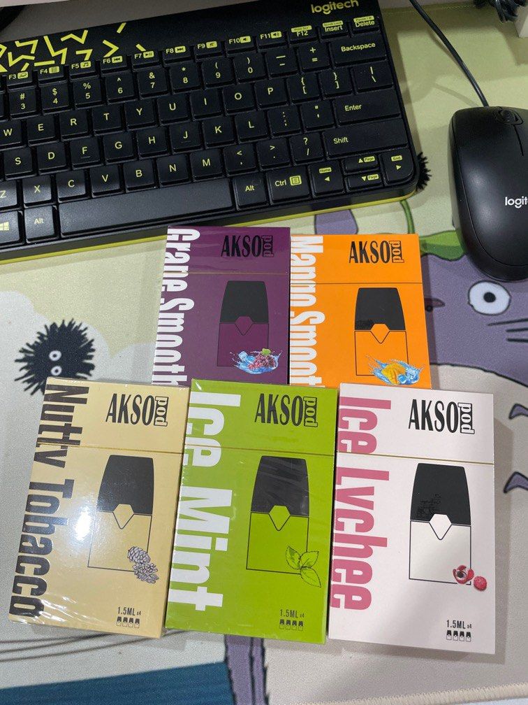 Hcigar Akso Cartridge READY STOCK MALAYSIA Nutty TBC / Mango Smoothie ...