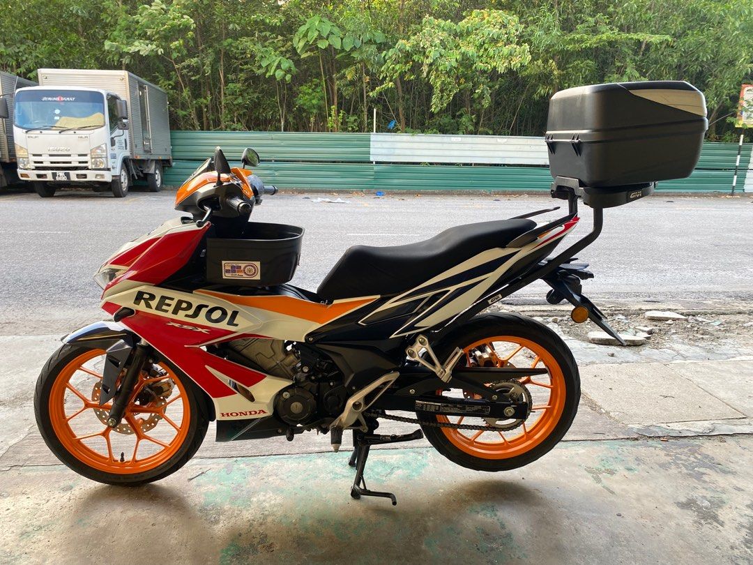 Honda RS-X / RSX Repsol Limited Edition (Free Givi Monorack Heavy Duty ...