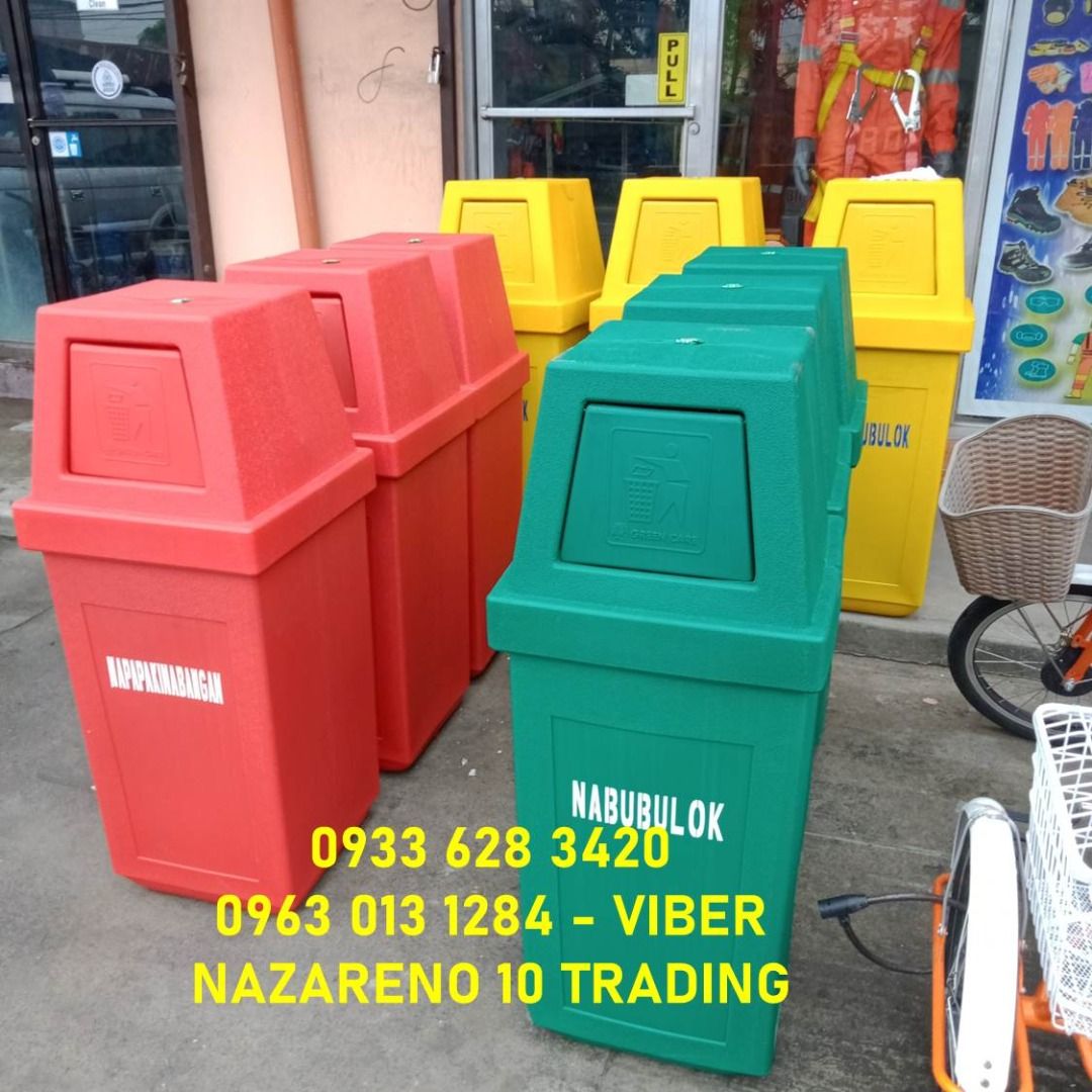 Hooded trash Bin Segregation Bin, Looking For on Carousell