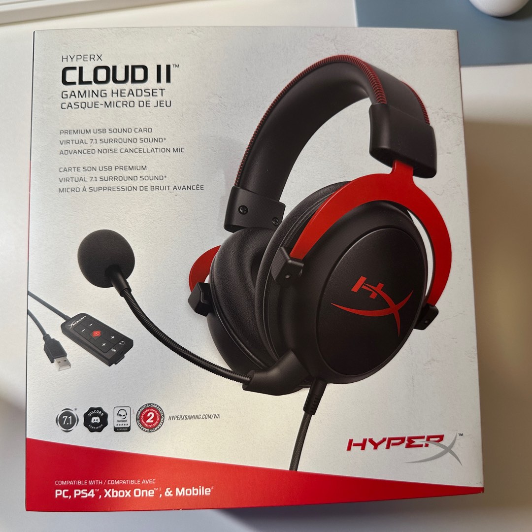 HyperX Cloud II Heatset, 音響器材, 頭戴式/罩耳式耳機 - Carousell