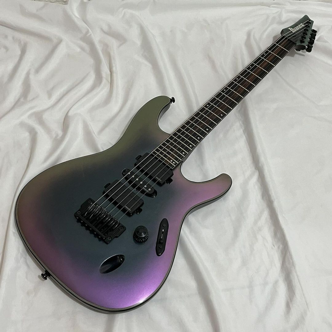 Ibanez Axion Label S671ALB Black Aurora Burst Gloss n fender gibson ...