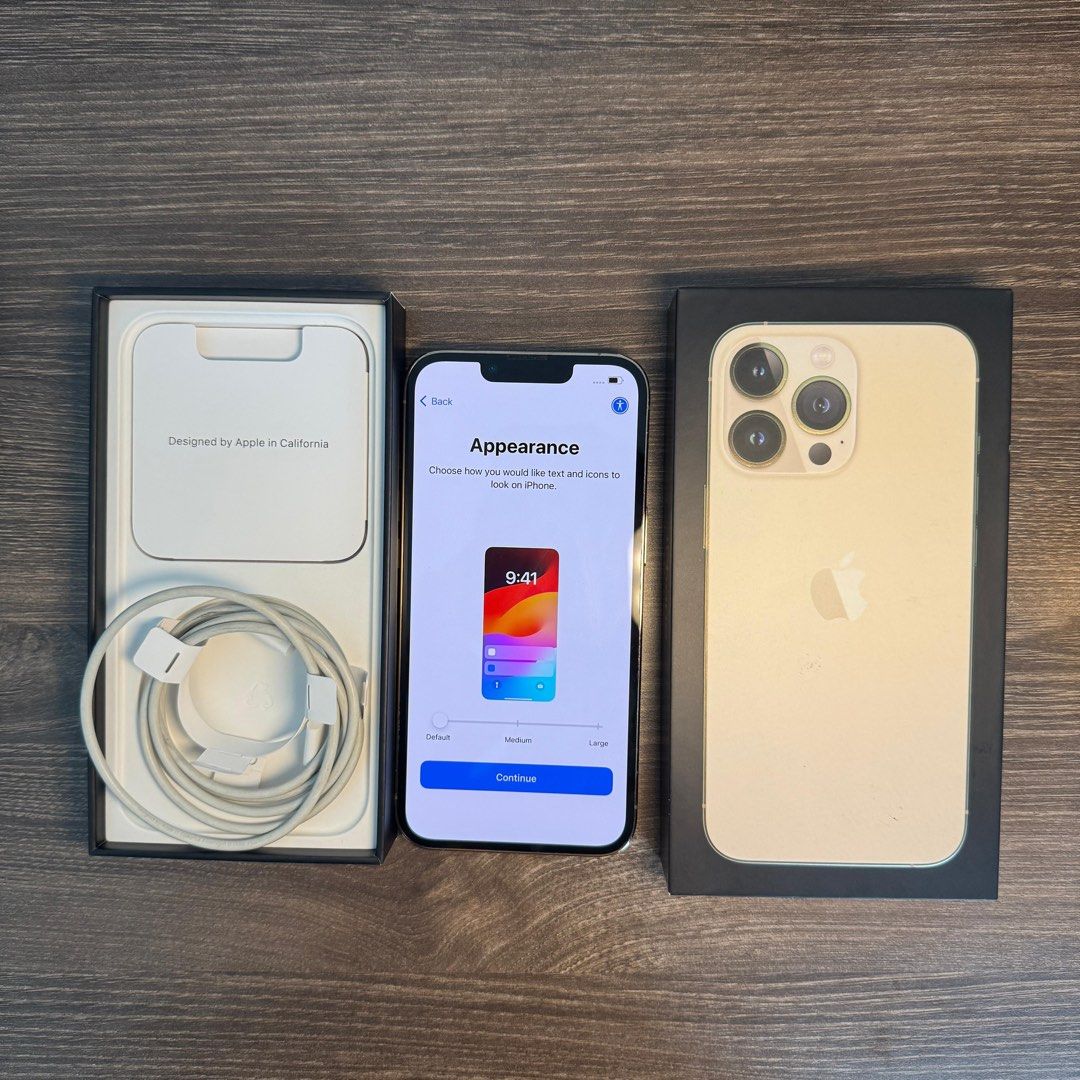 iPhone 13 Pro 256gb Gold Mulus Ex Digimap iBox All Operator, Telepon ...