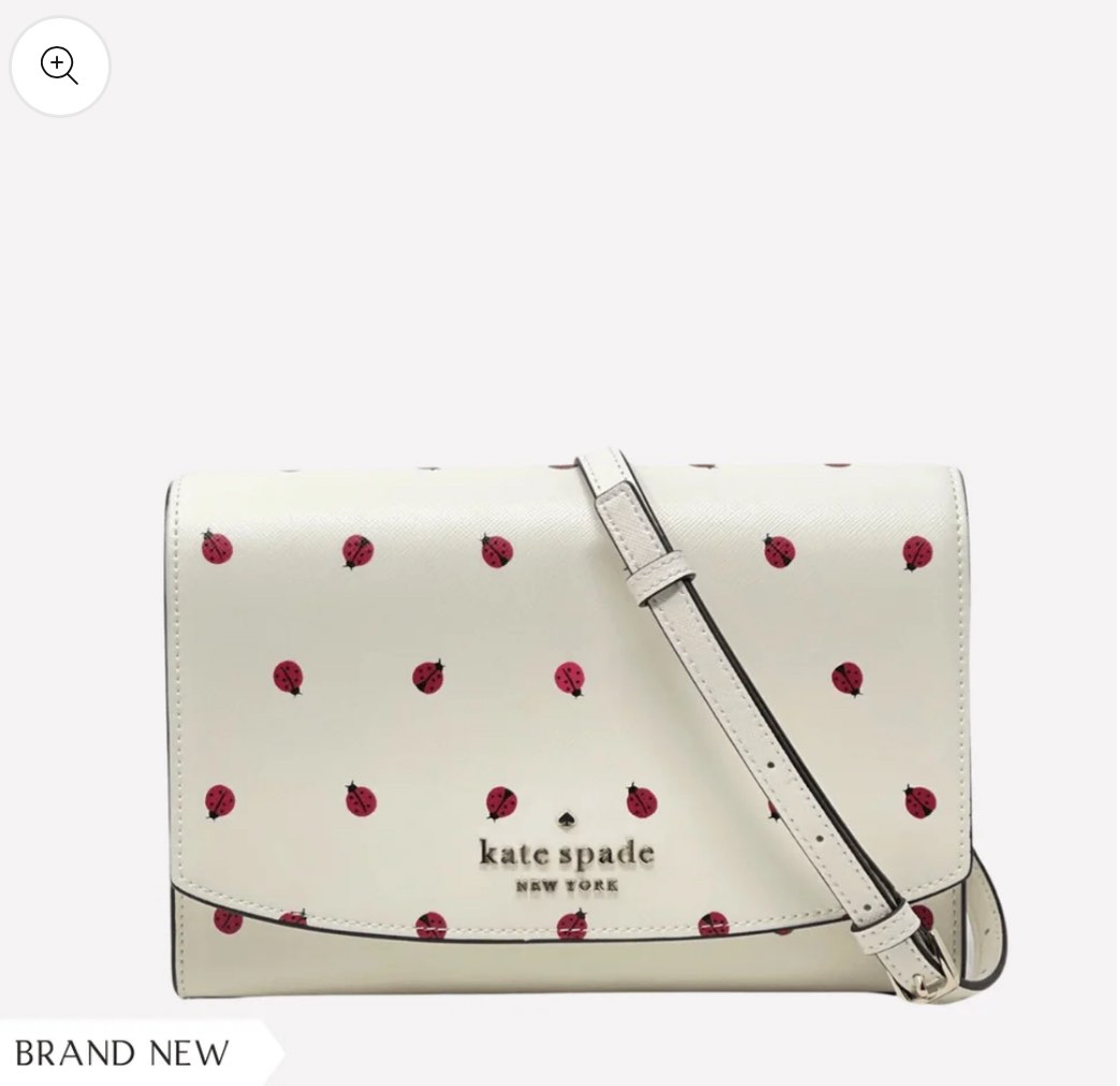 Kate Spade Carson Dottie Ladybug Crossbody Bag, Women's Fashion, Bags ...