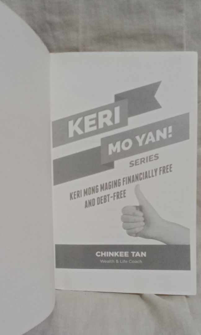 Keri Mo Yan! by Chinkee Tan, Hobbies & Toys, Books & Magazines, Fiction & Non-Fiction on Carousell