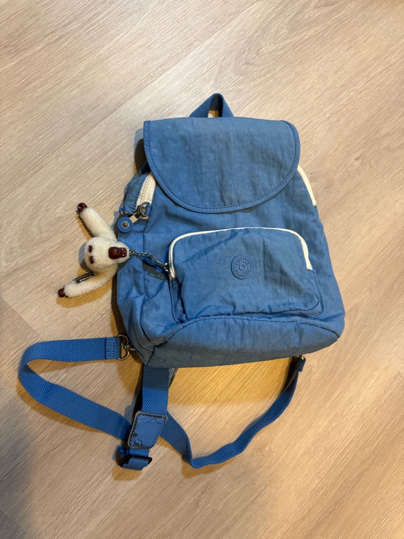 Kipling blue backpack, Women's Fashion, Bags & Wallets, Backpacks on ...