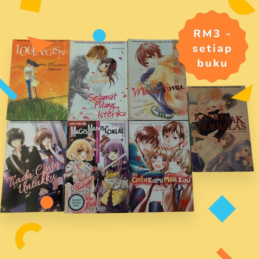 Koleksi Manga Limited Edisi Lama, Hobbies & Toys, Books & Magazines ...