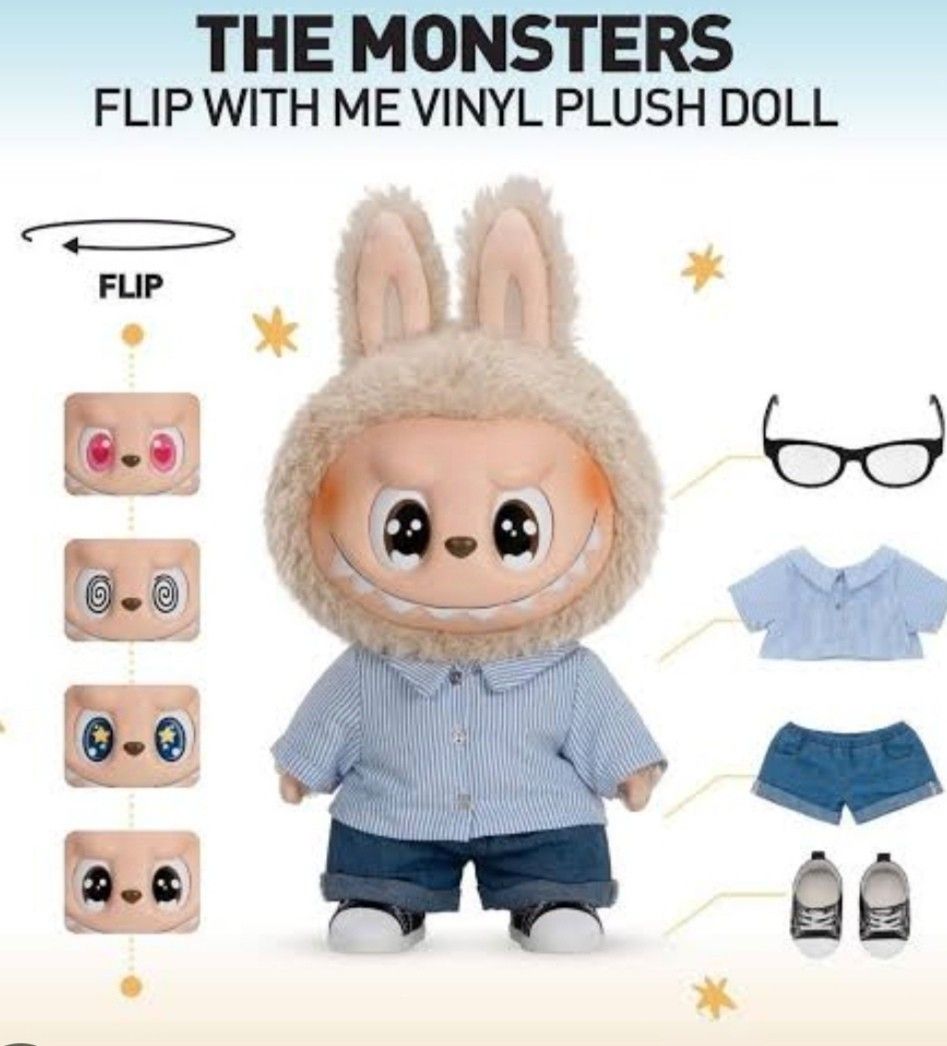 Labubu - Flip With Me (Unopened Box), Hobbies & Toys, Toys & Games on ...