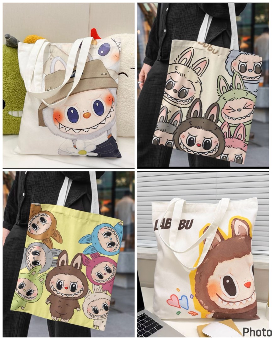 Labubu bag , Women's Fashion, Bags & Wallets, Tote Bags on Carousell