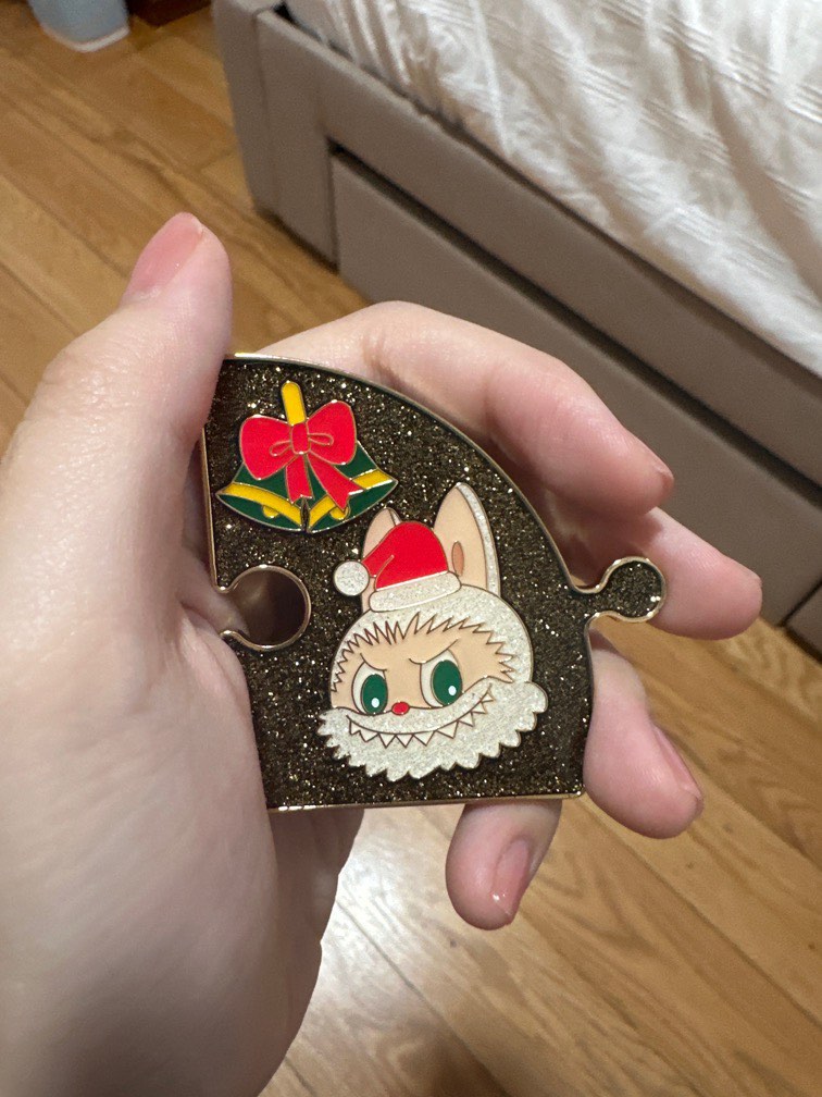 Labubu Christmas Fridge Magnet, Hobbies & Toys, Memorabilia ...