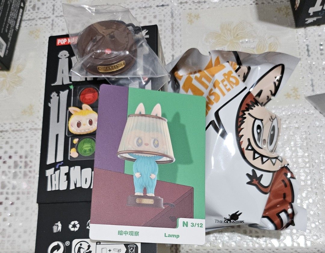 Labubu The Monsters Almost hidden series Figure Pajangan Labubu ...