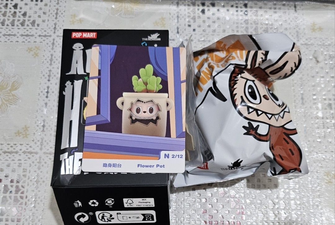 Labubu The Monsters Almost hidden series Figure Pajangan Labubu ...