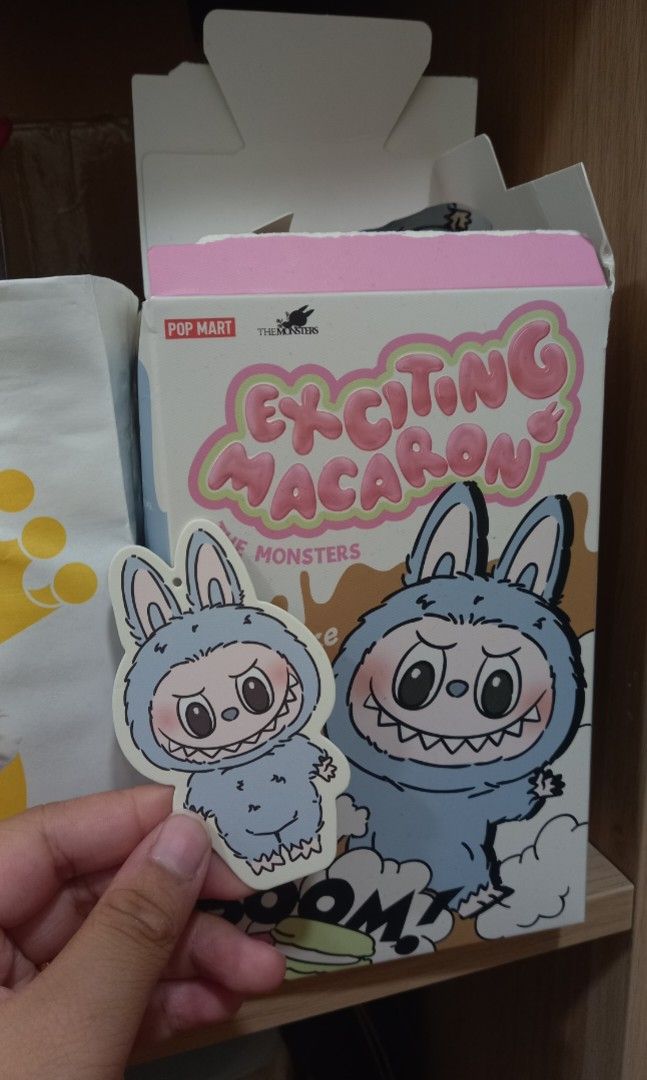 Labubu V1 Sea Salt Coconut (Blue), Hobbies & Toys, Toys & Games on ...