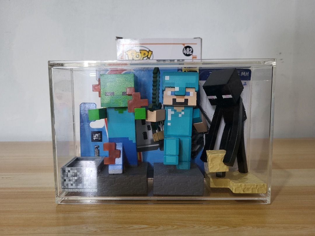 Legit Minecraft Display Figures Lot, Hobbies & Toys, Memorabilia ...
