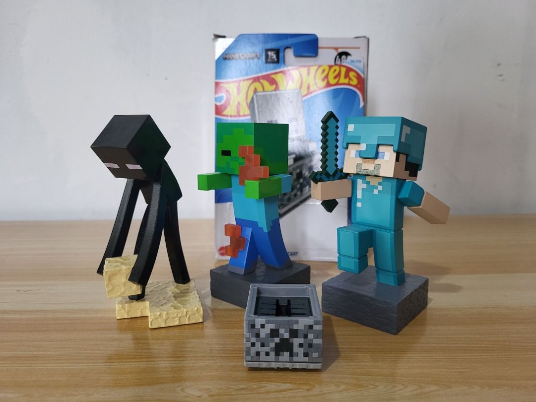 Legit Minecraft Display Figures Lot, Hobbies & Toys, Memorabilia ...