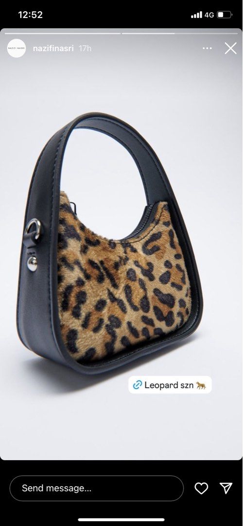 leopard nazifi nasri, Luxury, Bags & Wallets on Carousell