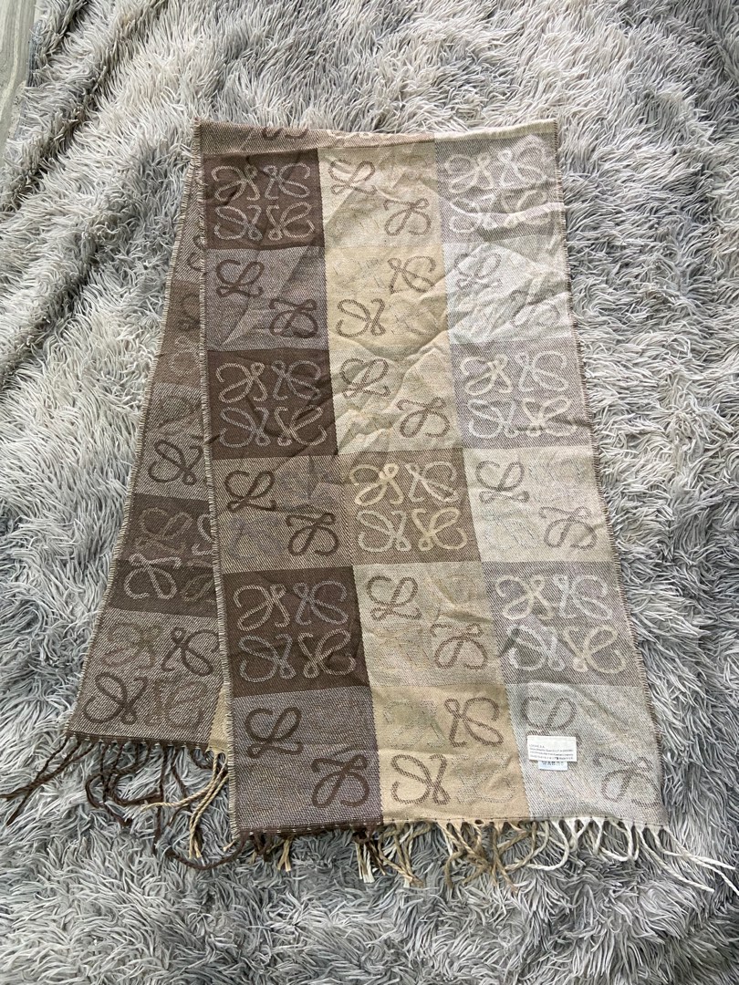 Loewe, Women's Fashion, Watches & Accessories, Scarves on Carousell