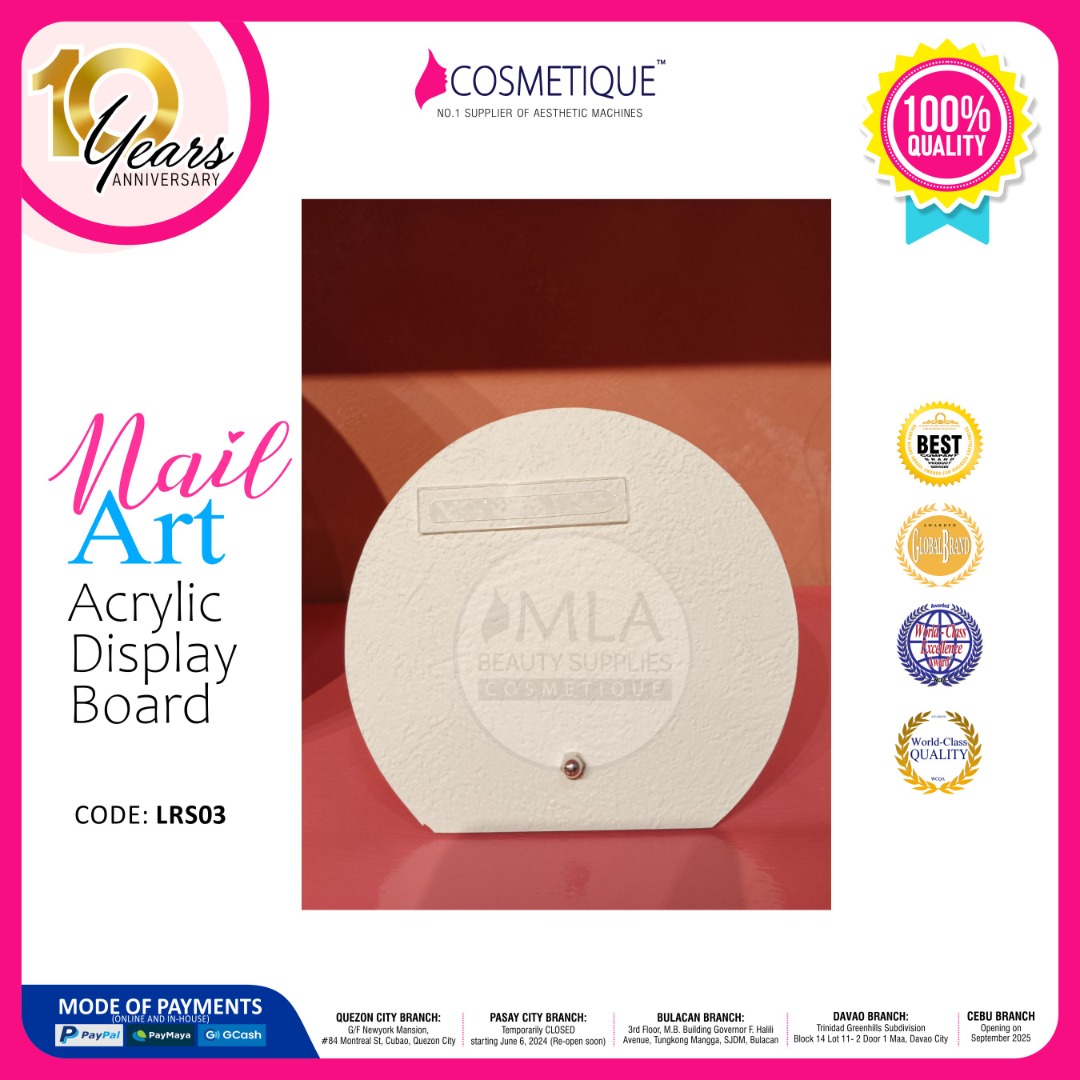 LRS03 NAIL ART WOOD DISPLAY BOARD, Beauty & Personal Care, Hands ...