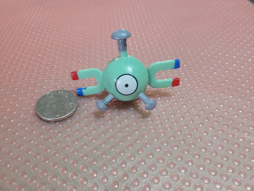 Magnemite pokemon figure, Hobbies & Toys, Toys & Games on Carousell