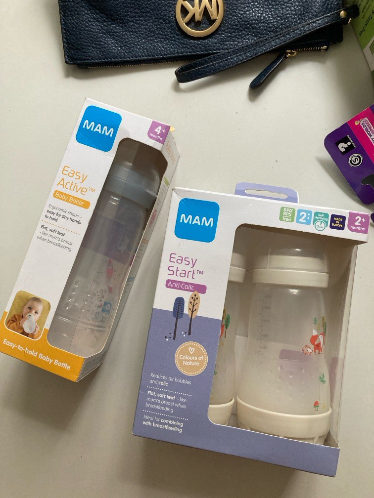 MAM bottles self sterilising, Babies & Kids, Nursing & Feeding ...