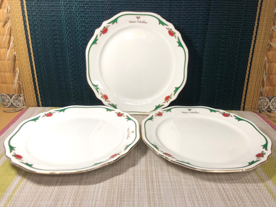 Mario Valentino Italy beautiful and elegant porcelain plate by Momoyama ...