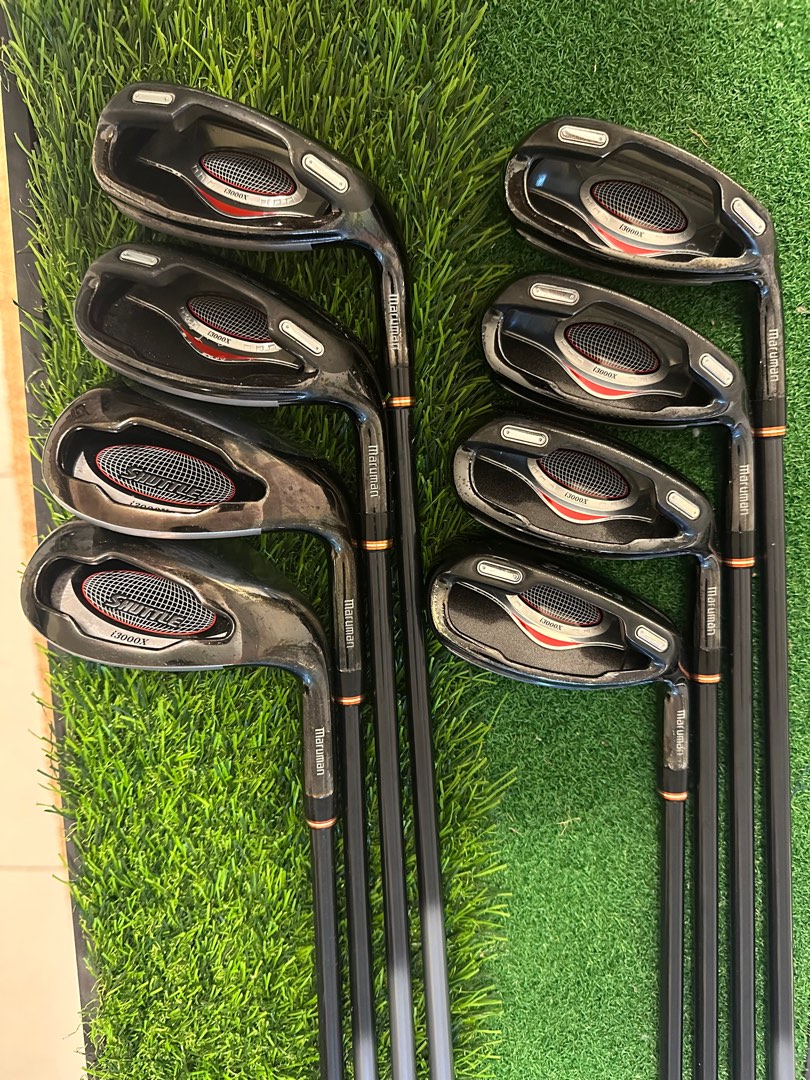 Maruman i3000x iron set, Sports Equipment, Sports & Games, Golf on ...