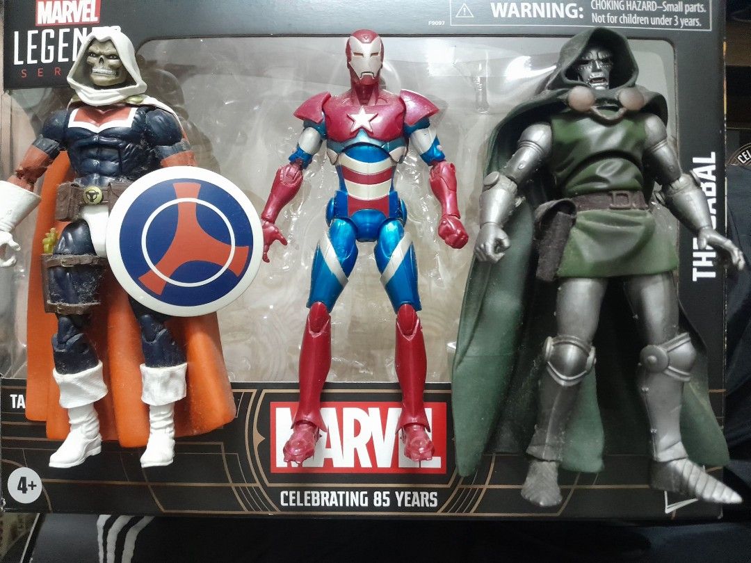 Marvel Legends The Cabal Old Version Dr. Doom Iron Patriot Taskmaster ...