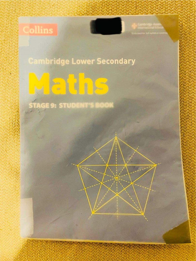 Collins Cambridge Lower Secondary Maths Stage 9: Student's Book, Hobbies & Toys, Books ...