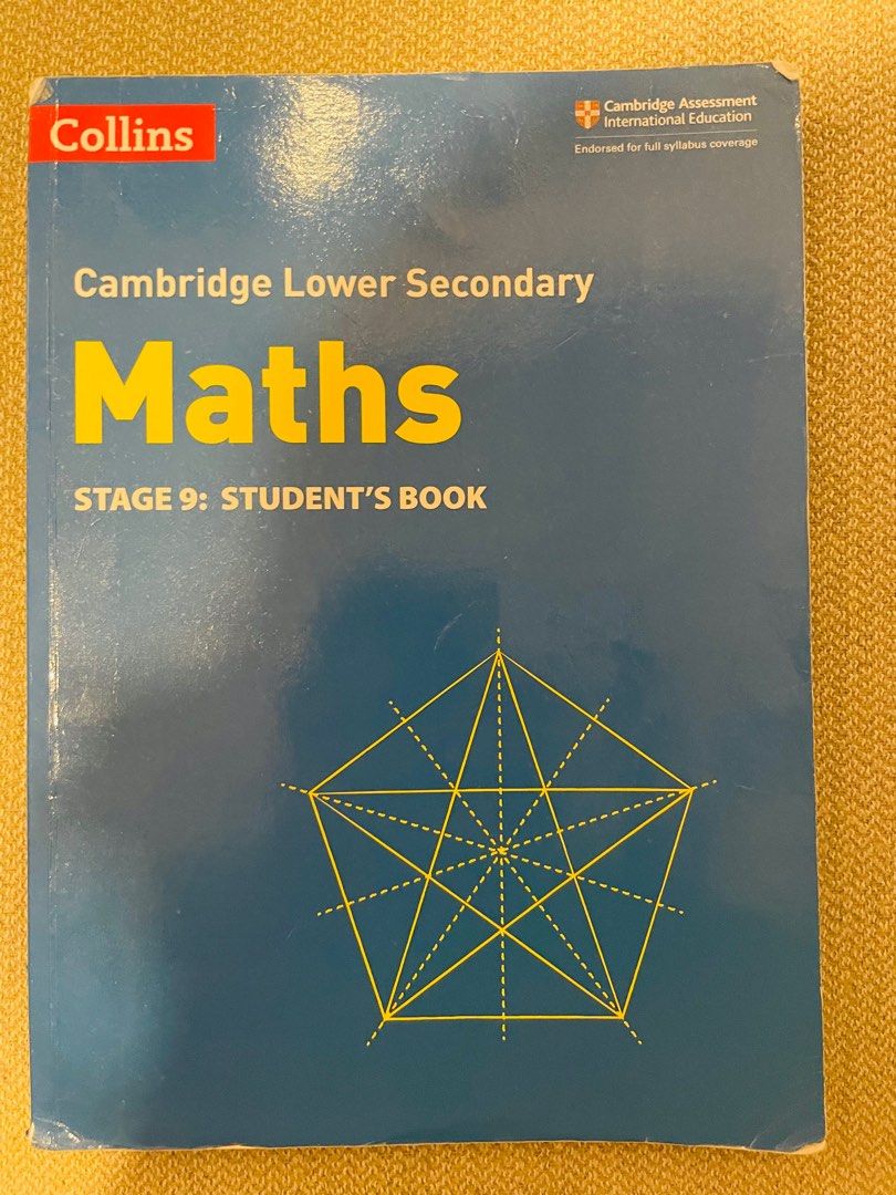 Collins Cambridge Lower Secondary Maths Stage 9 : Student's Book, Hobbies & Toys, Books ...
