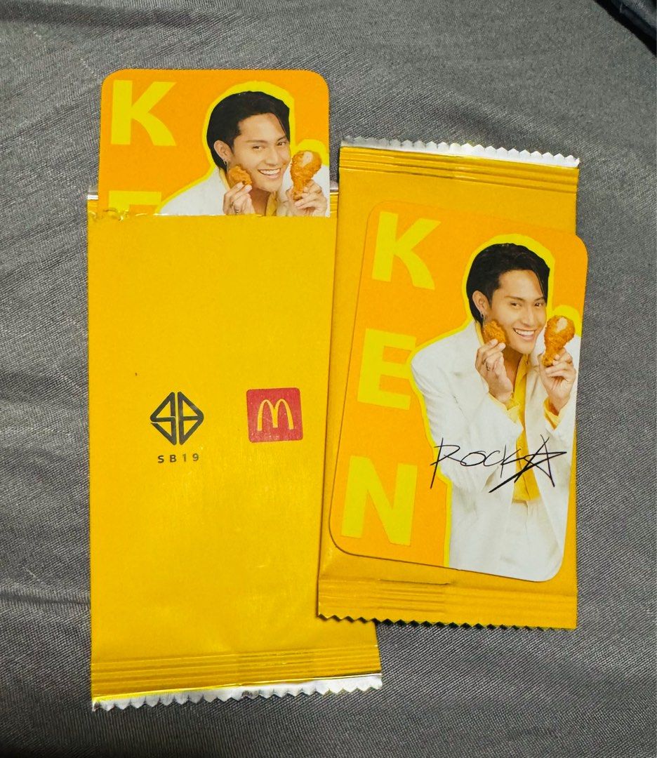 Mcdo x SB19 photocard , Hobbies & Toys, Memorabilia & Collectibles, K ...