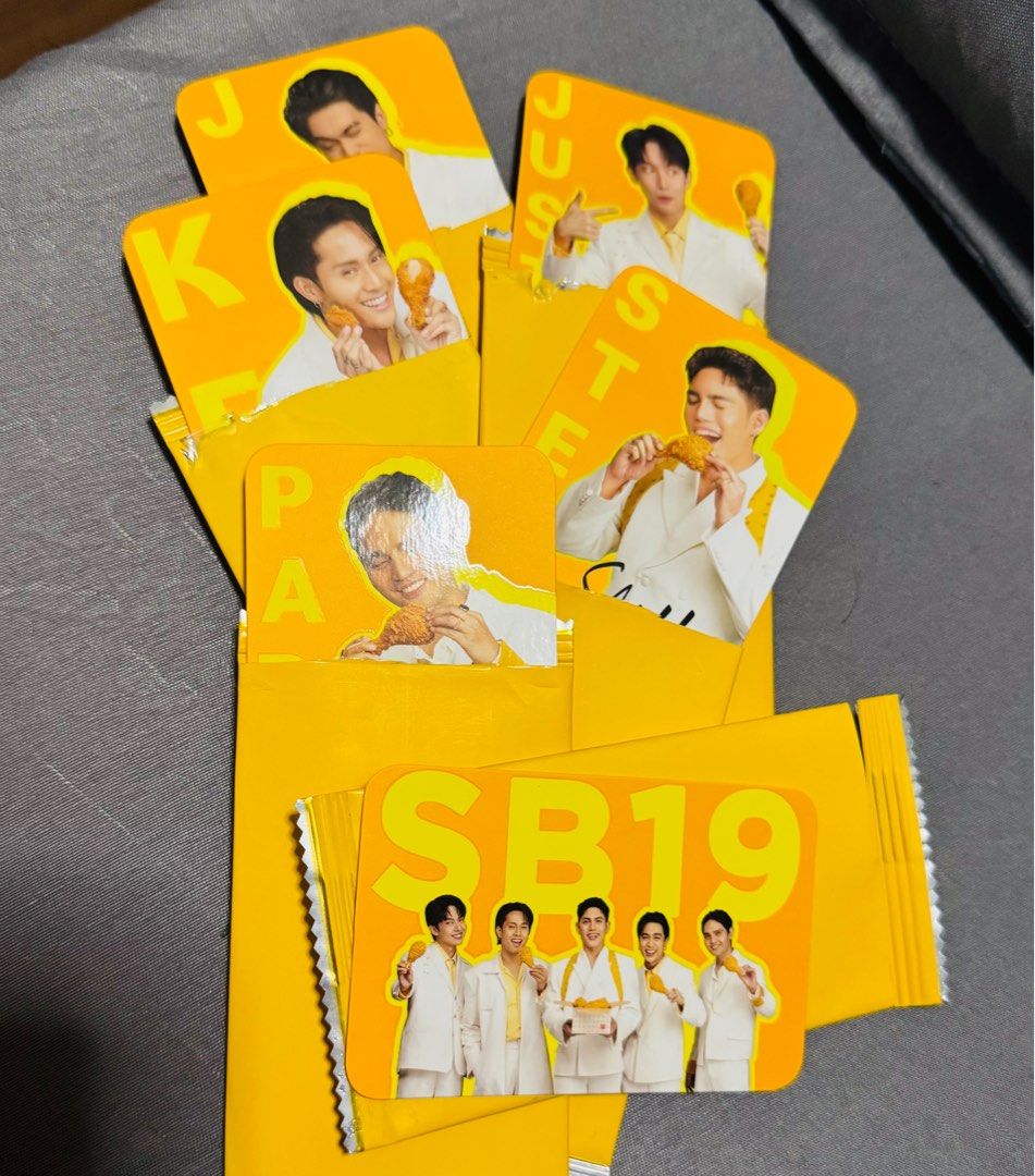 Mcdo x SB19 photocard , Hobbies & Toys, Memorabilia & Collectibles, K ...