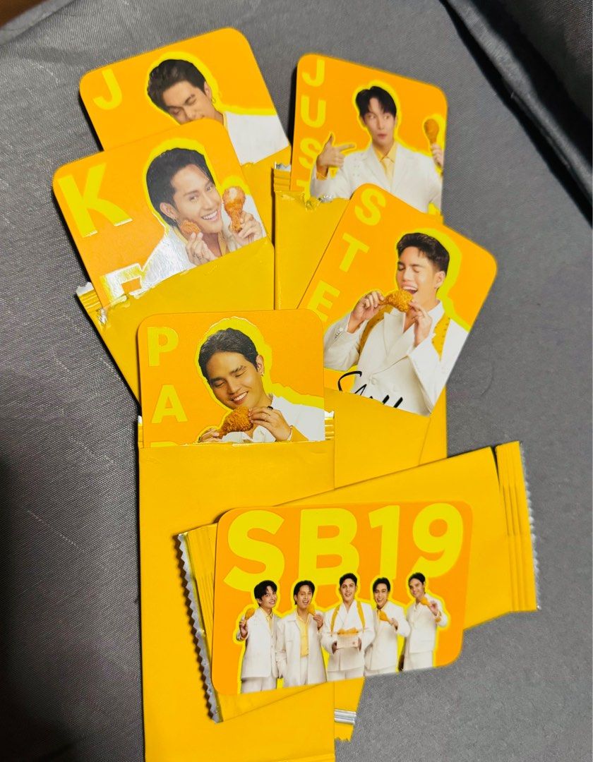 Mcdo x SB19 photocard , Hobbies & Toys, Memorabilia & Collectibles, K ...