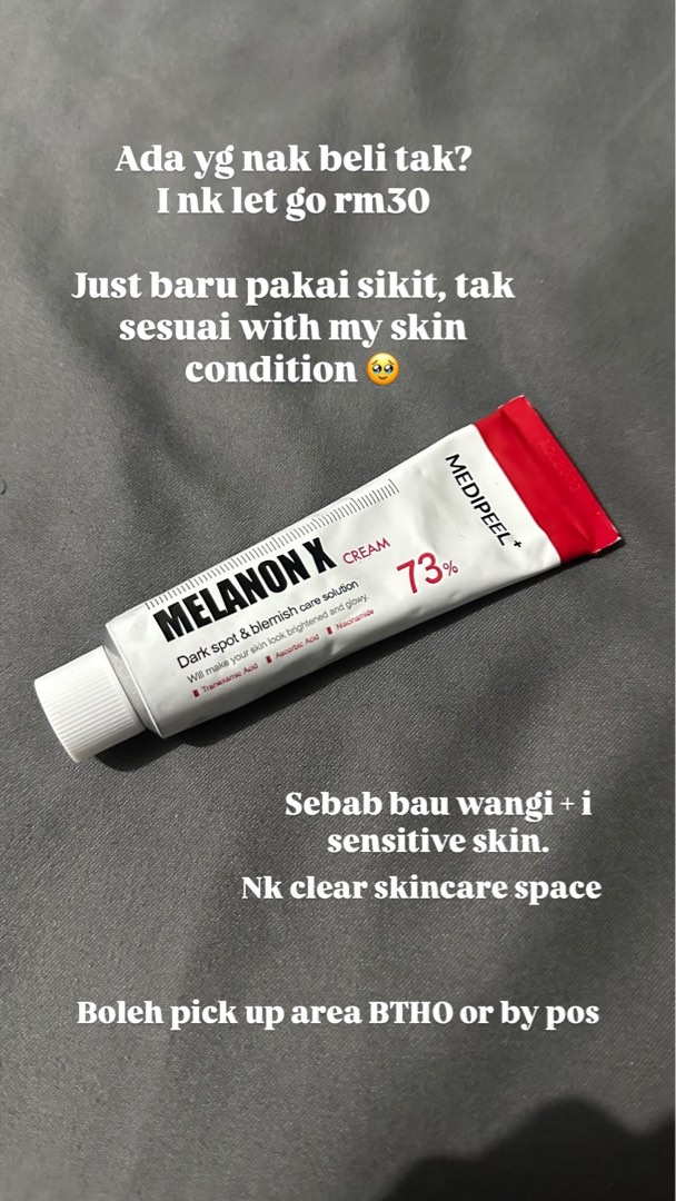Melanon X cream, Beauty & Personal Care, Face, Face Care on Carousell